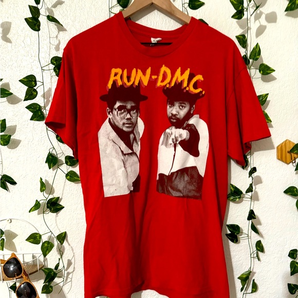 Vintage | Tops | Vintage Run Dmc Band Merch Tshirt | Poshmark